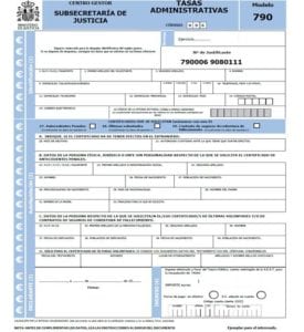 Conoce como tramitar el Formulario 790 para gestiones personales