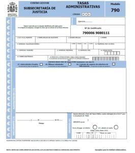 Conoce como tramitar el Formulario 790 para gestiones personales